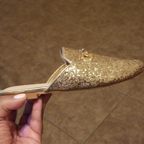 Shoes | Glitter Mules | Poshmark